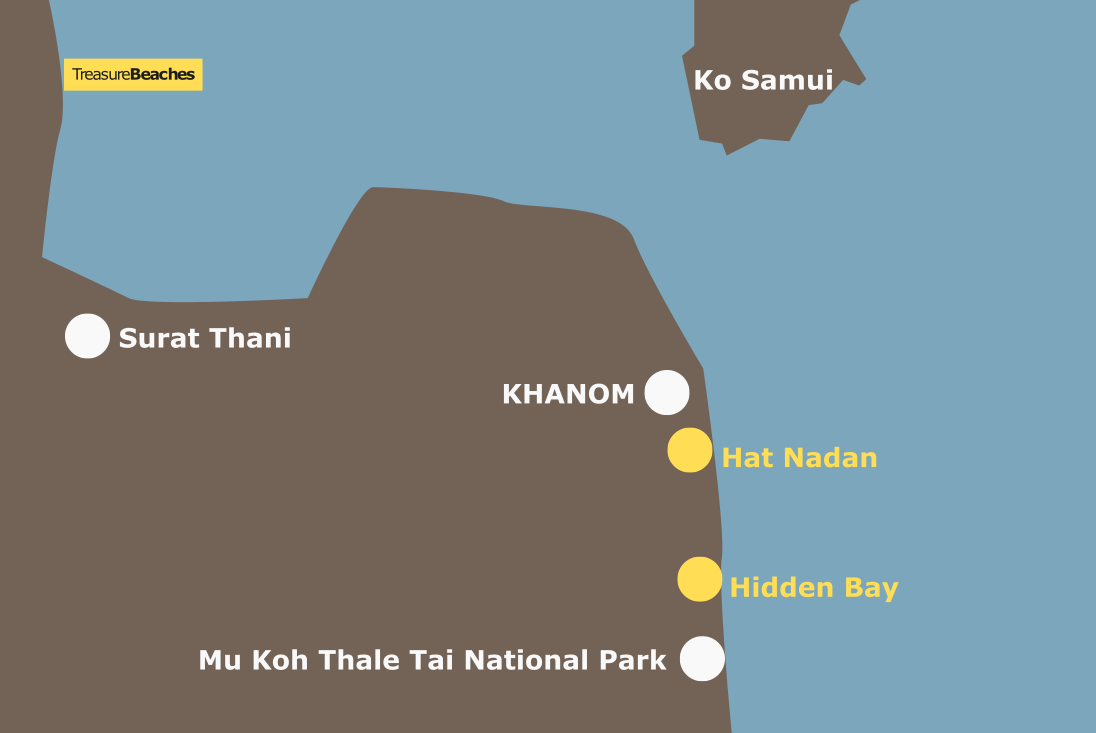 Khanom, Lower Gulf - TreasureBeaches Thailand