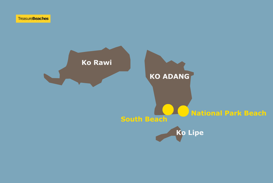 Ko Adang, South Andaman - TreasureBeaches Thailand